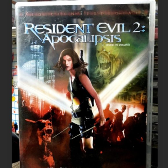 Media | Resident Evil 2 Apocalypse Spec Feat Disc Only 4 Free Dvd Only ...
